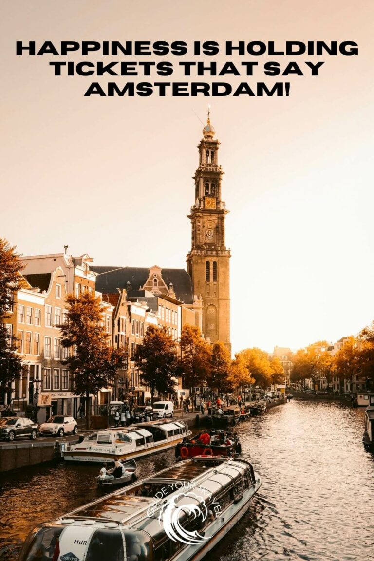 250 Best Amsterdam Instagram Captions & Quotes