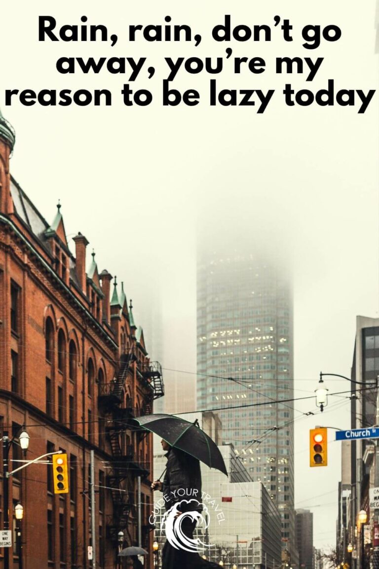 250 Best Rainy Day Instagram Captions & Quotes